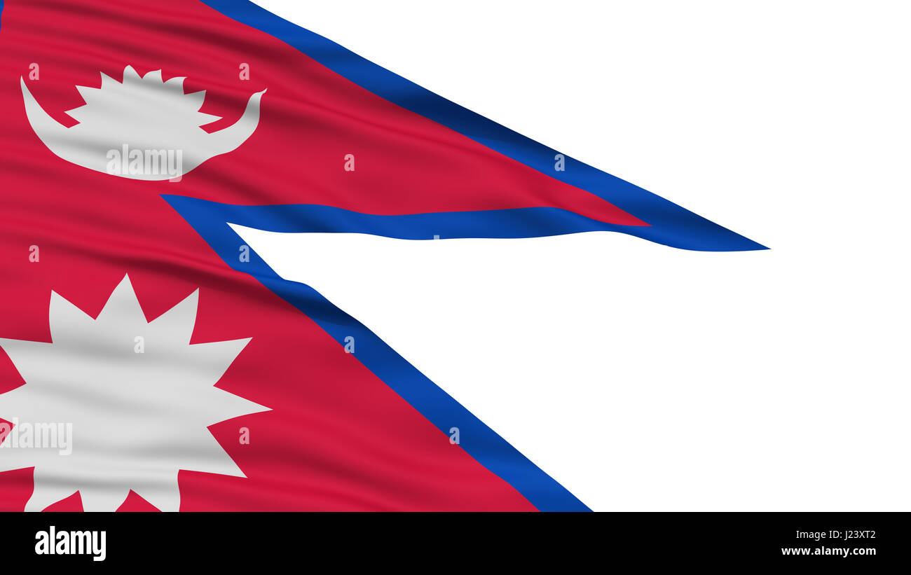 Nepal flag hi-res stock photography and images - Alamy