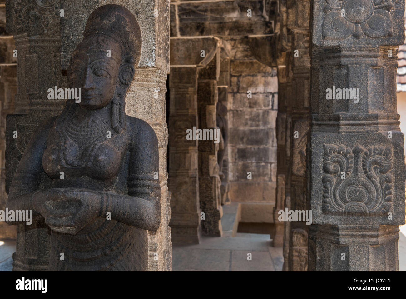 India, Kanyakumari District. Padmanabhapuram Palace, c. 1601 AD, the ...
