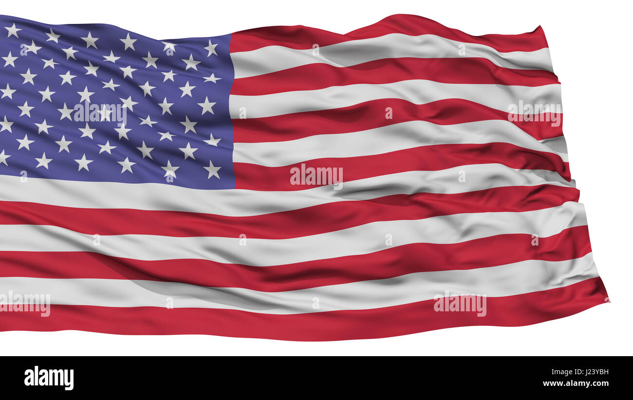 Isolated United States Flag Stock Photo - Alamy