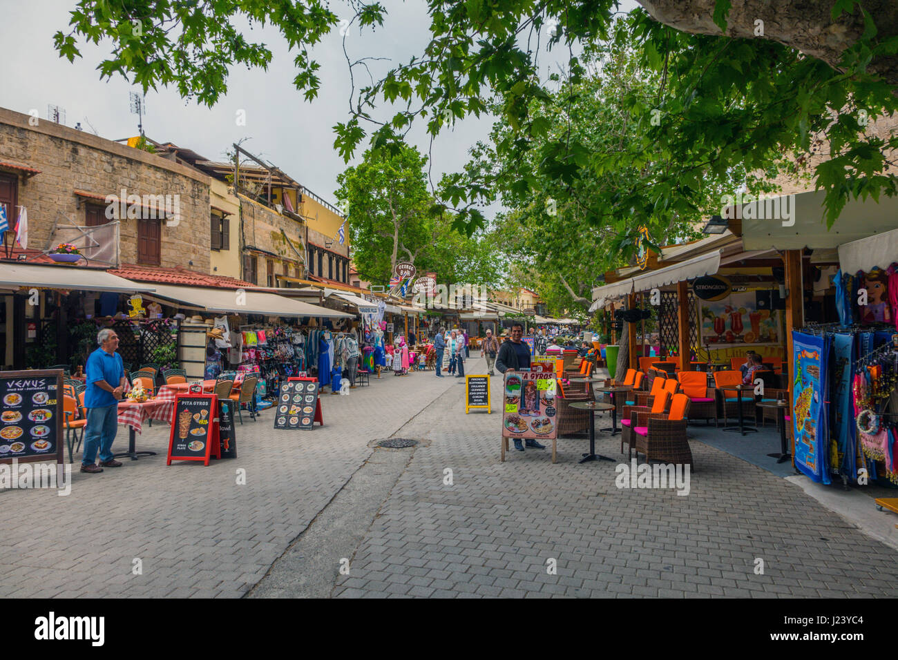 Rhodes Medieval Old Town, Rhodes Island, Greece Stock Photo - Alamy