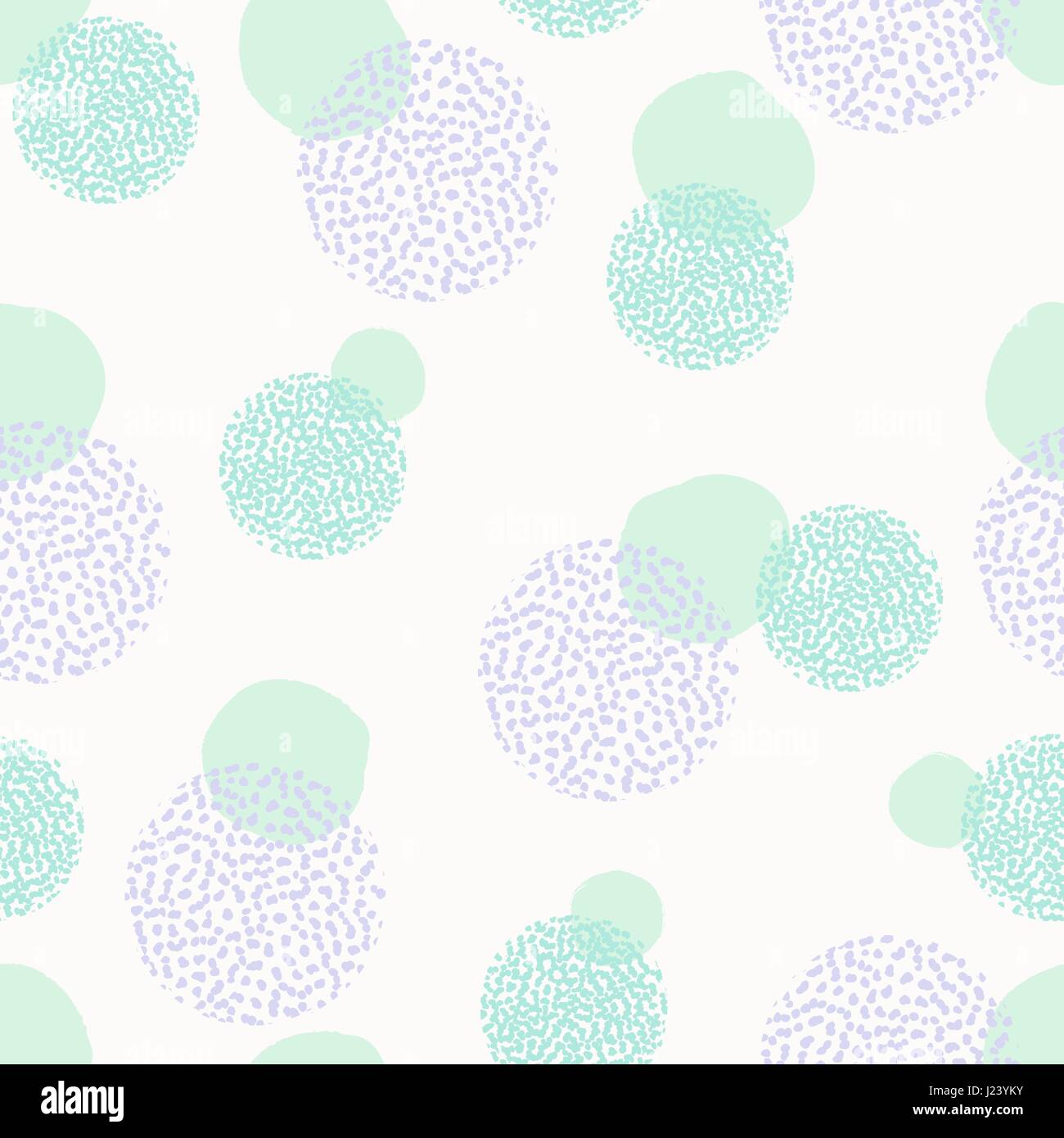 Seamless repeating pattern with textured round shapes in pastel pink ...
