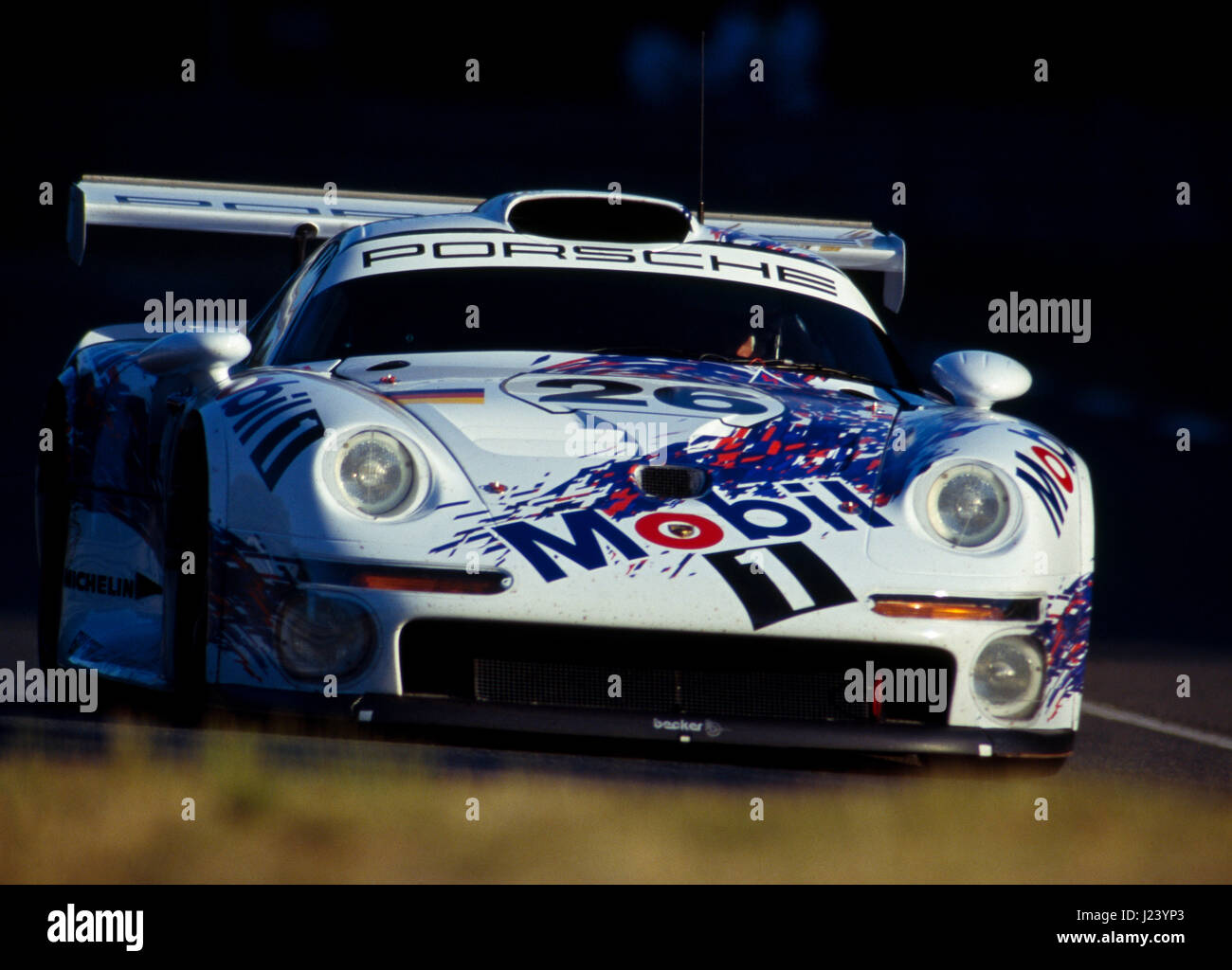 24H Of Le Mans 1996, Porsche 911 GT1, Karl Wendlinger,Yannick Dalmas ...