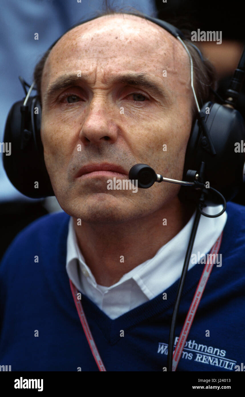 F1, Williams Renault, Franck Williams, Gp Monaco 1995 Stock Photo - Alamy