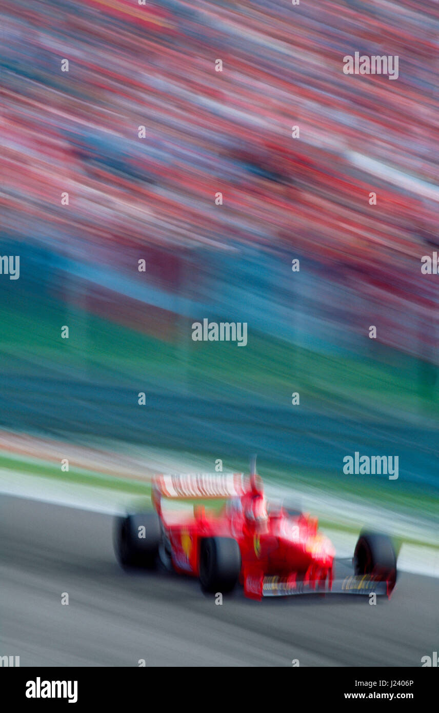 F1, Ferrari, Eddie Irvine, Italy GP, Monza 1997 Stock Photo - Alamy