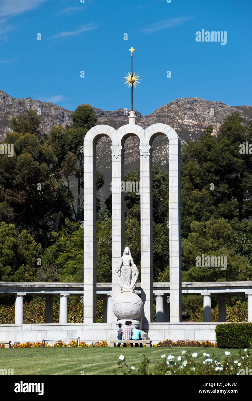 Huguenot monument franschhoek hi-res stock photography and images - Alamy