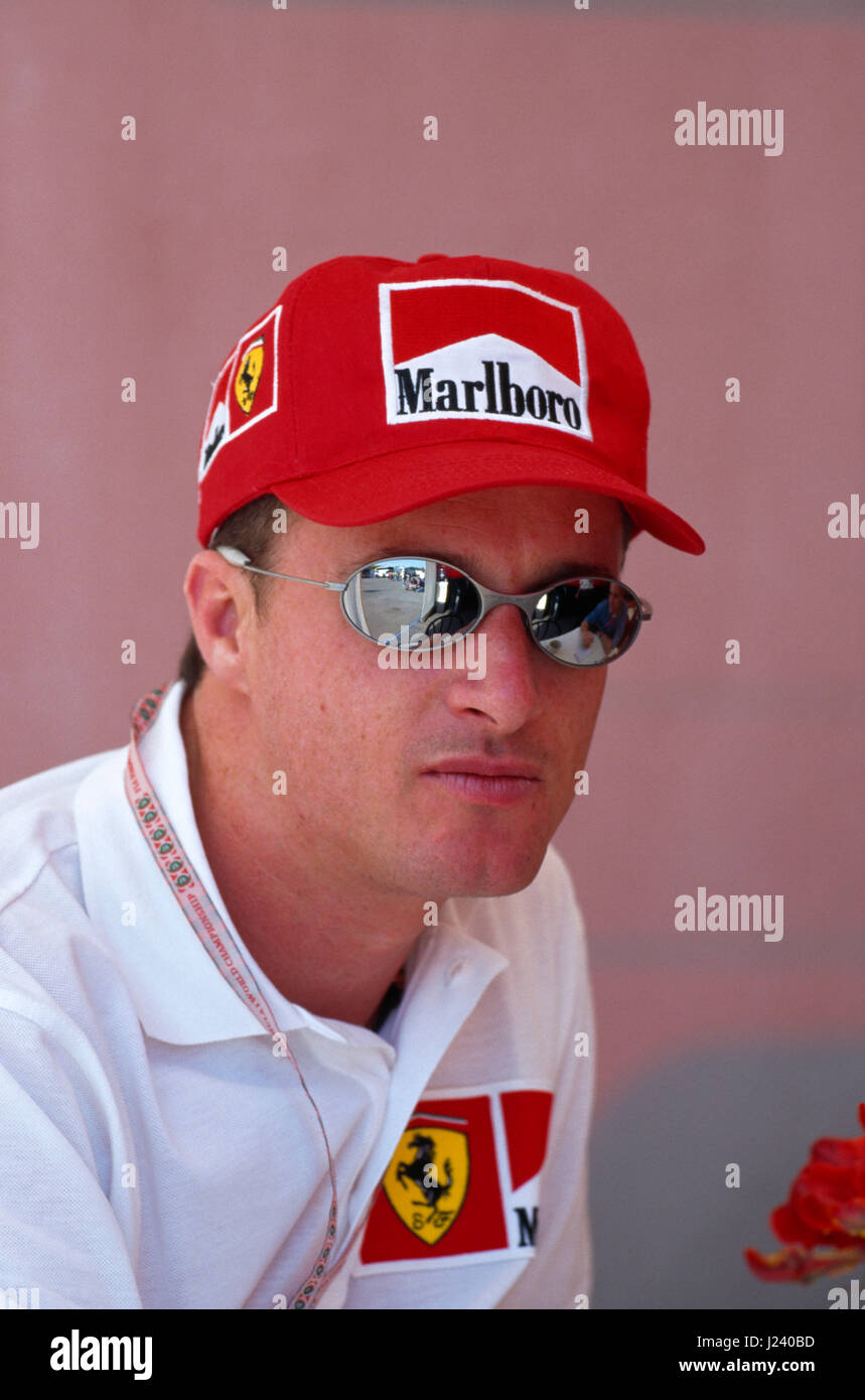 F1, Ferrari,Eddie Irvine, San Marin GP, Imola 1997 Stock Photo - Alamy