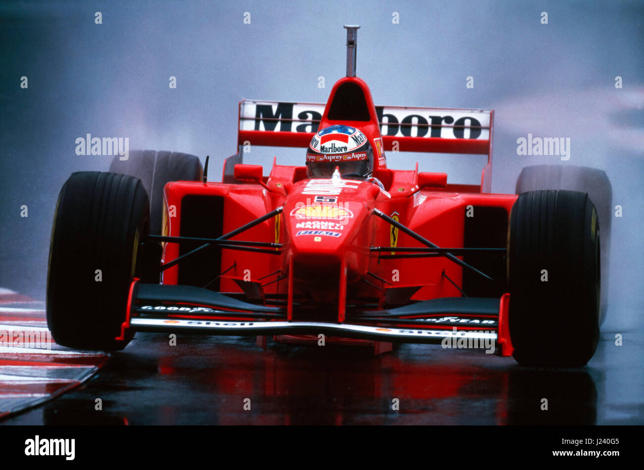 F1, Ferrari, Michael Schumacher, Gp Monaco, 1997 Stock Photo - Alamy