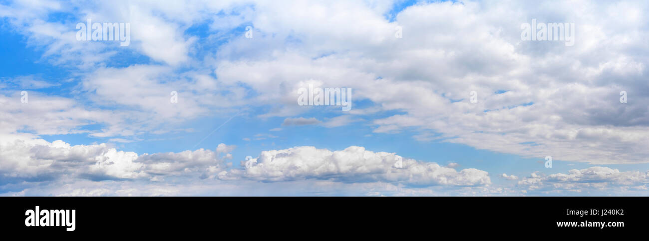 Sky panorama. Beautiful cloudy sky in high resolution Stock Photo - Alamy