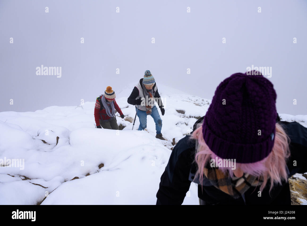Catbells autumn walkers hi-res stock photography and images - Alamy