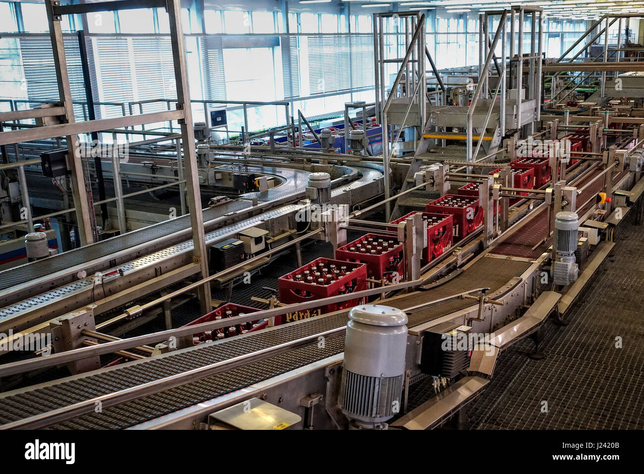 Ceske Budejovice, Czech Republic - June 30, 2016: Budvar Budweiser ...
