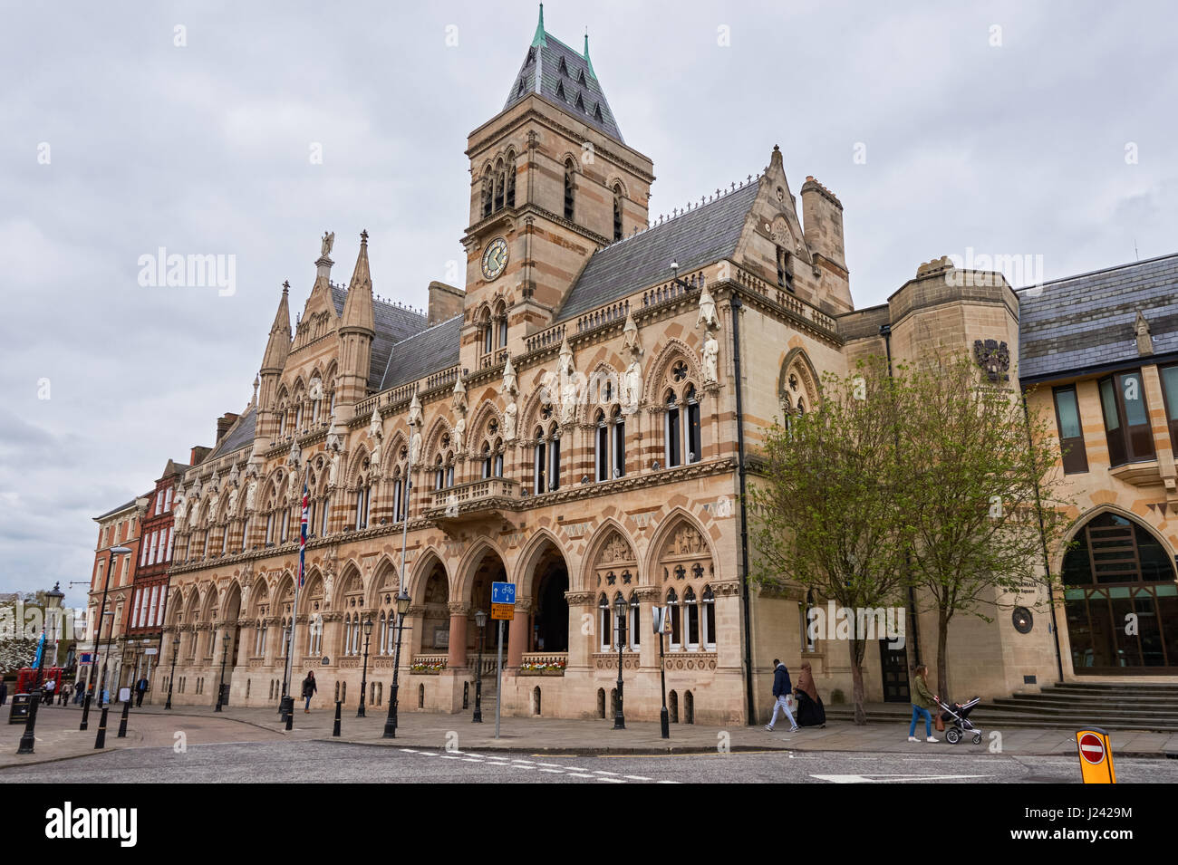 Northampton Guildhall in Northampton, England United Kingdom UK Stock ...