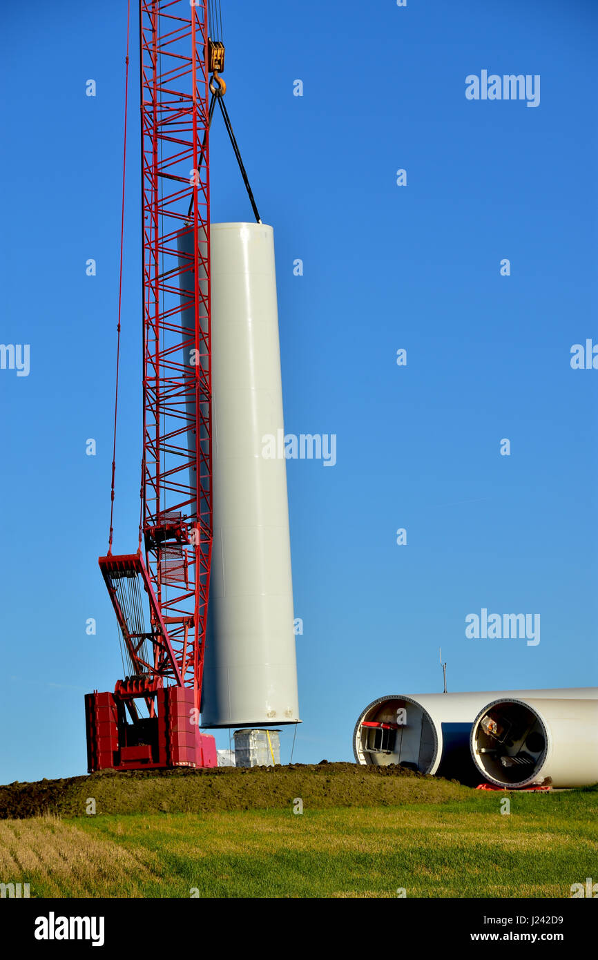 Wind turbine construction hi-res stock photography and images - Alamy