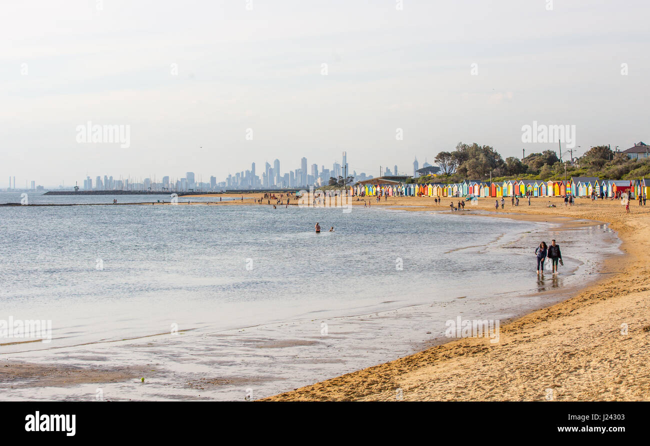Brighton Beach Boxes High Resolution Stock Photography and Images - Alamy