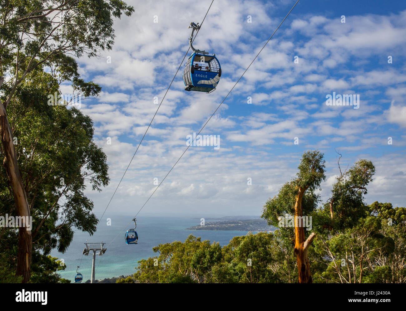 Arthurs Seat Cable Car, Victoria, Australia Stock Photo - Alamy
