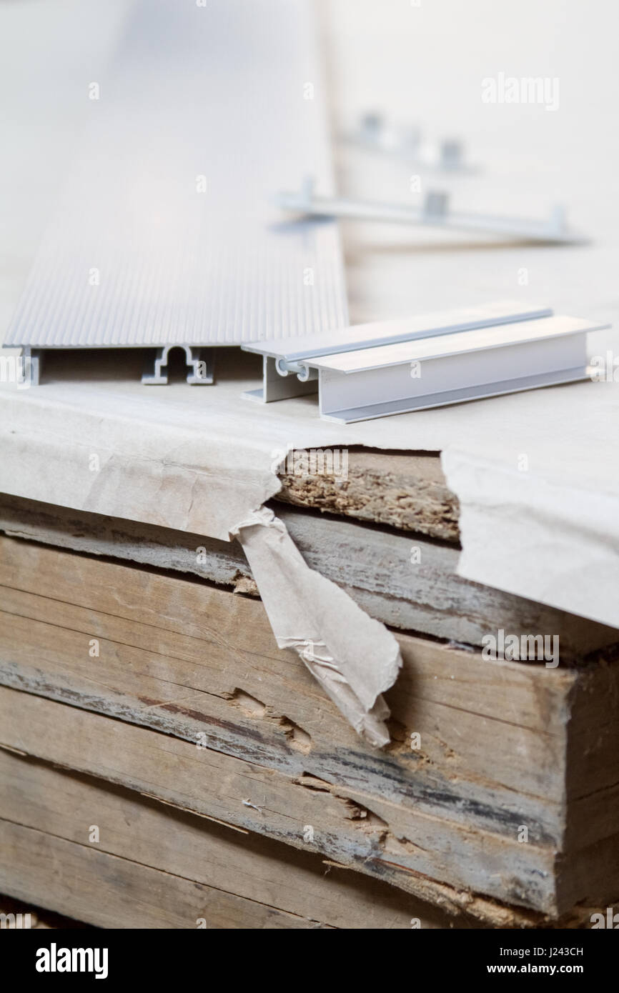 Bent metal profile channel. Furniture fittings Stock Photo - Alamy