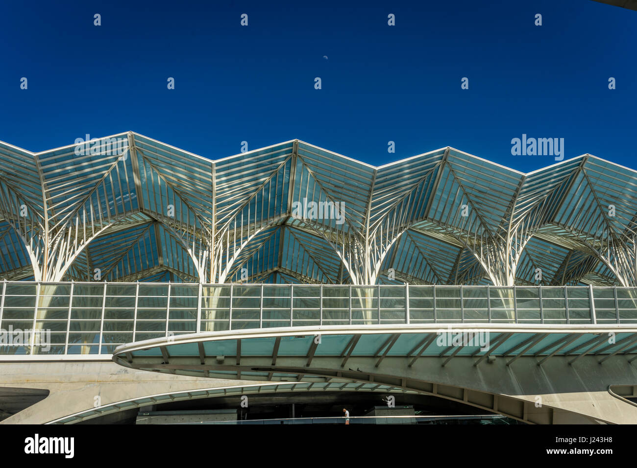 Oriente Station, Lisbon, Portugal - interchange of metro, rail and bus ...