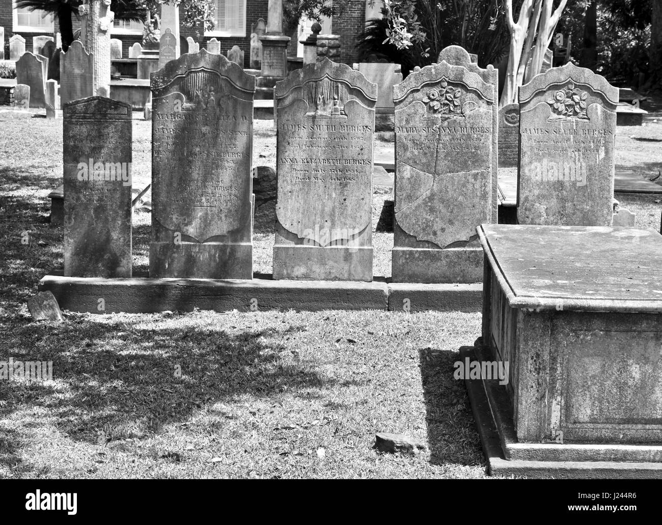 Old grave headstone stone cemetery hi-res stock photography and images - Alamy