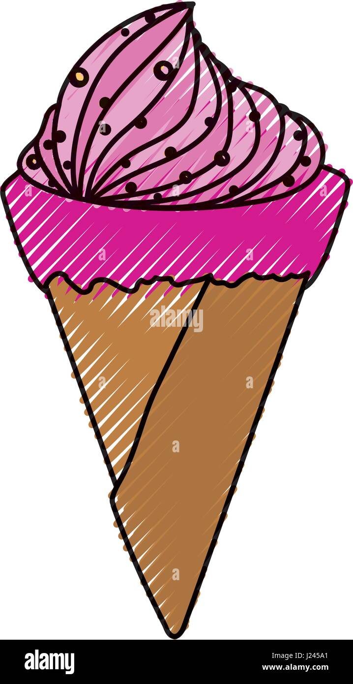 Delicious ice cream Stock Vector Image & Art - Alamy