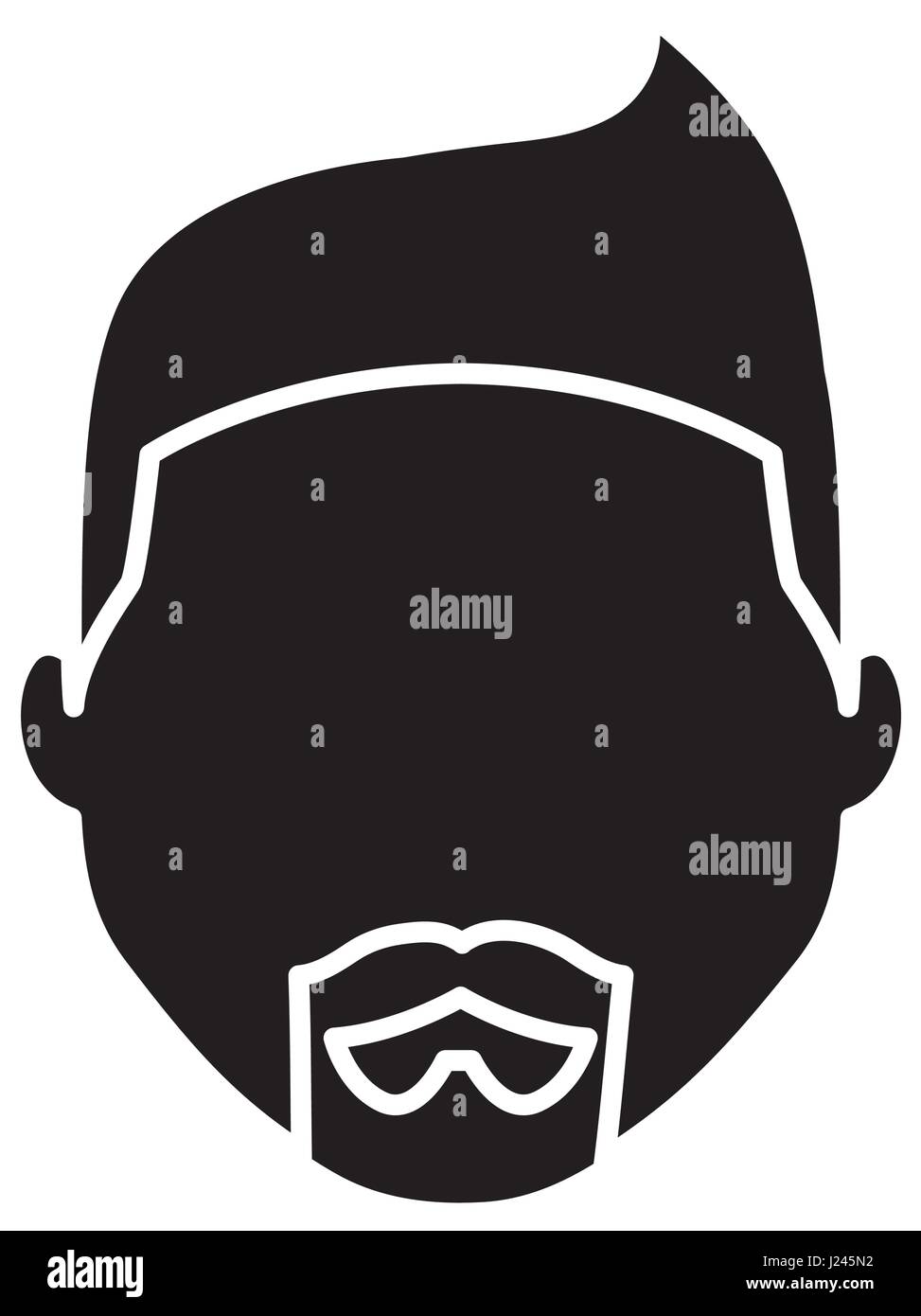 man face icon Stock Vector Image & Art - Alamy