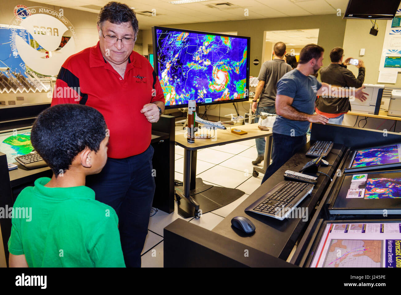 Weather satellite scientist hi-res stock photography and images - Alamy