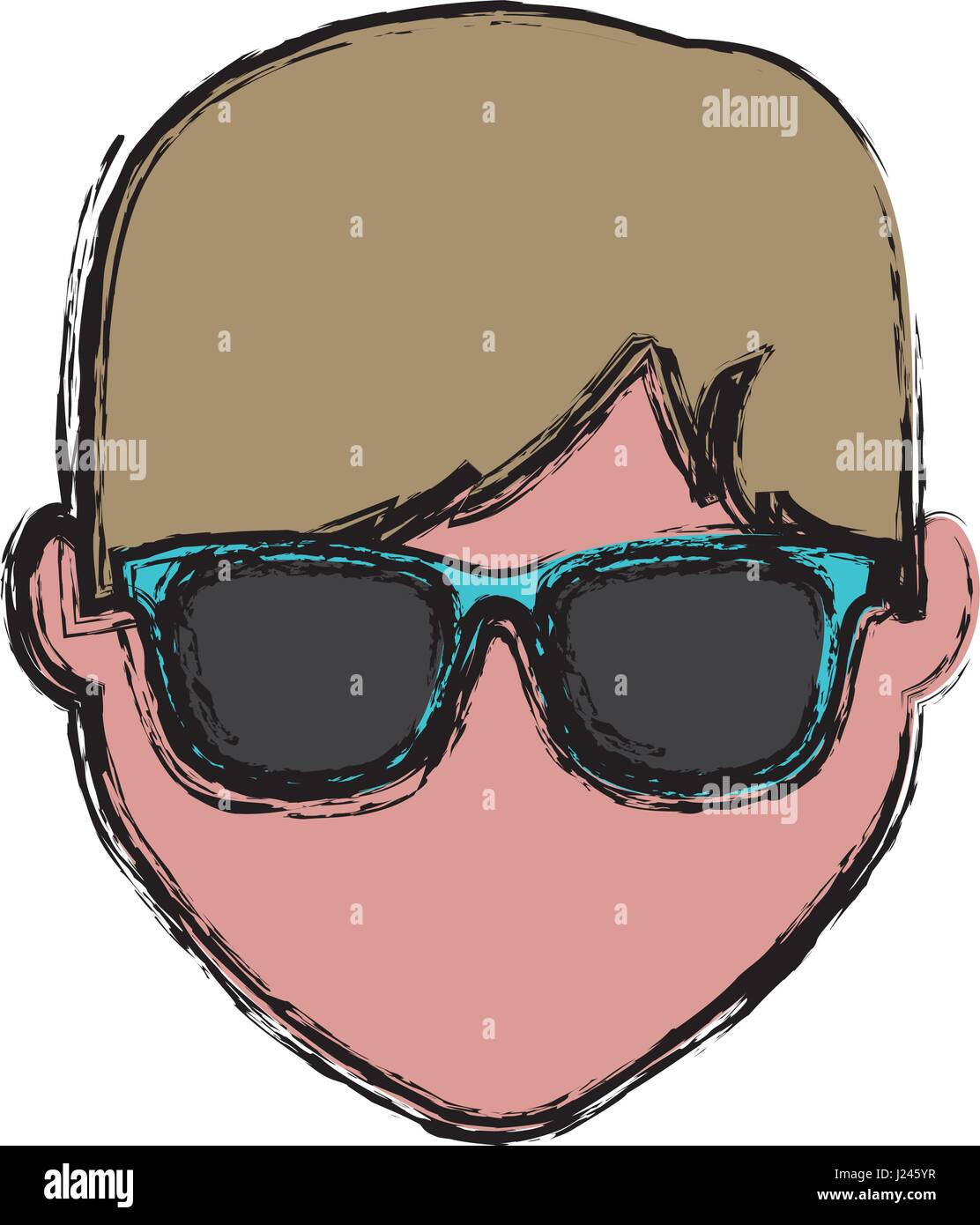 man with sunglasses icon Stock Vector Image & Art - Alamy