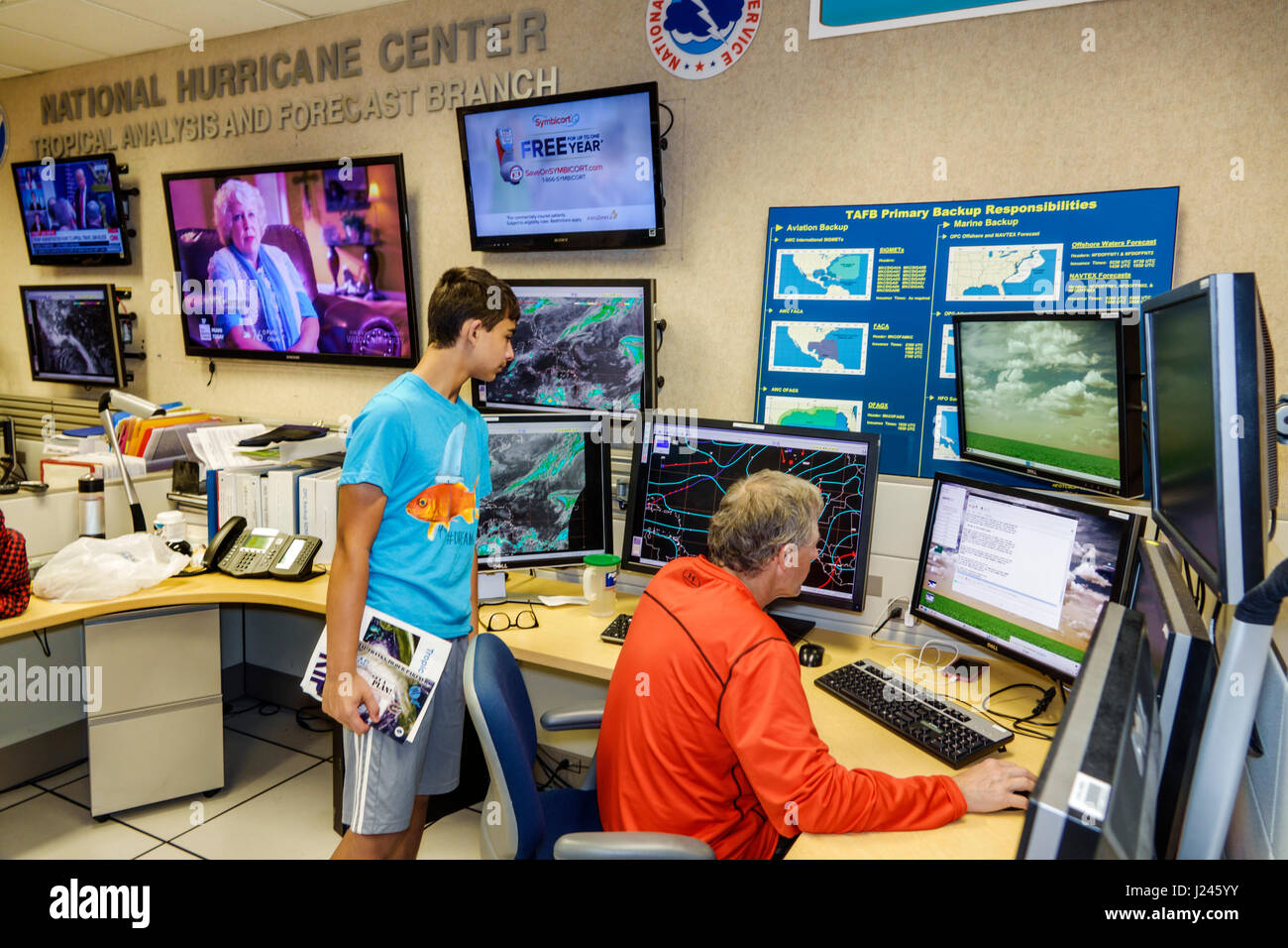 Weather monitor noaa hi-res stock photography and images - Alamy