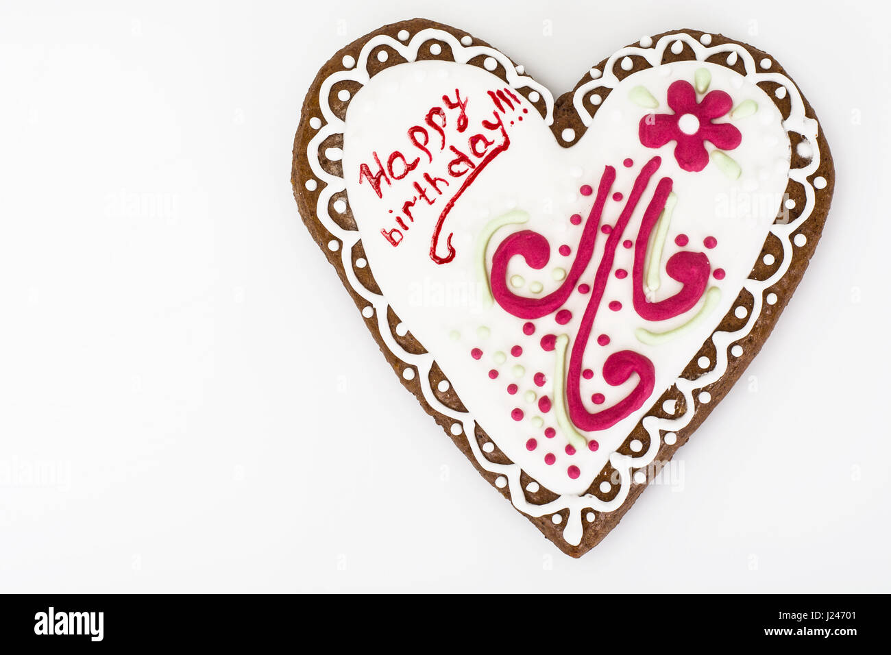 Honey-gingerbread birthday cakes. Studio Photo Stock Photo - Alamy
