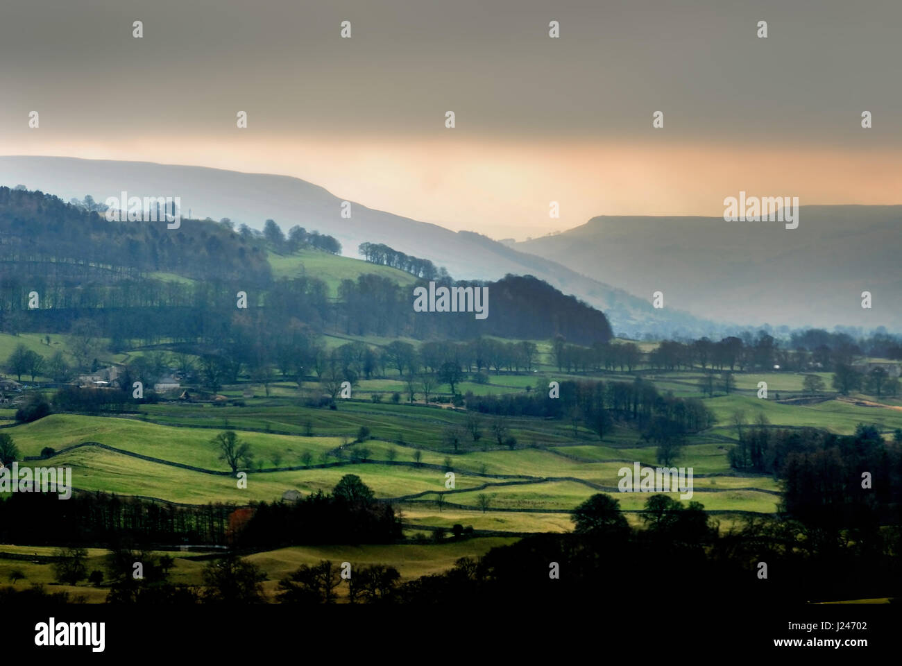 North Yorkshire landscape Stock Photo - Alamy