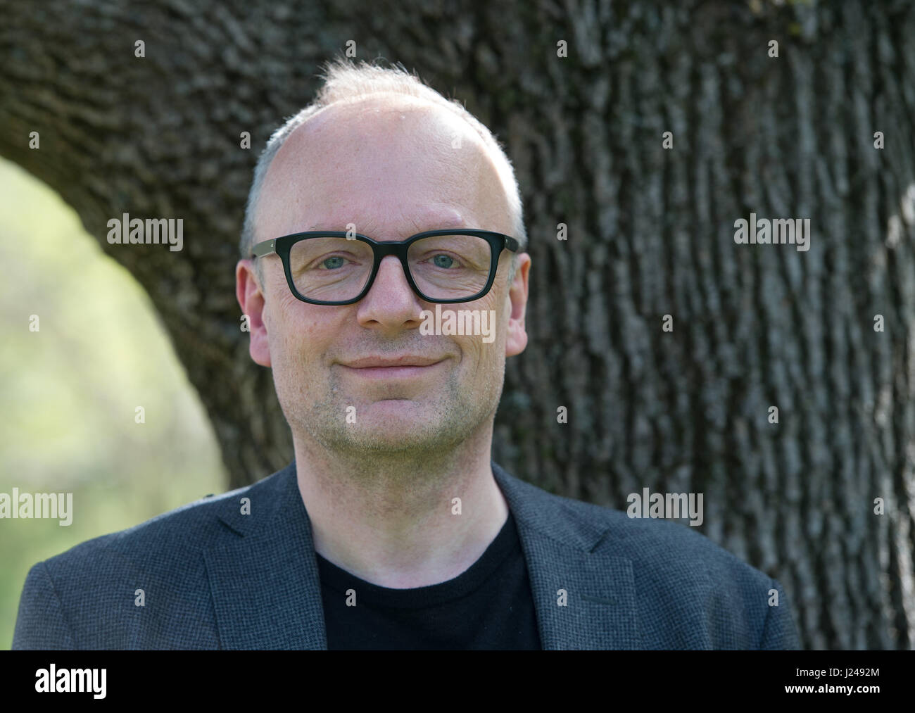 Stuttgart, Germany. 24th Apr, 2017. Burkhard C. Kominski, the director ...
