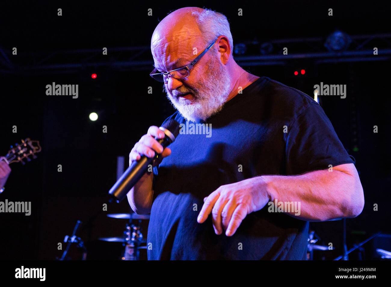 Milan, Italy. 23rd Apr, 2017. The American KYLE GASS BAND performs live ...