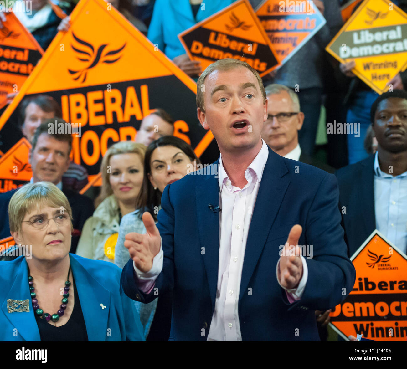 Leader of the liberal democrats hi-res stock photography and images - Alamy
