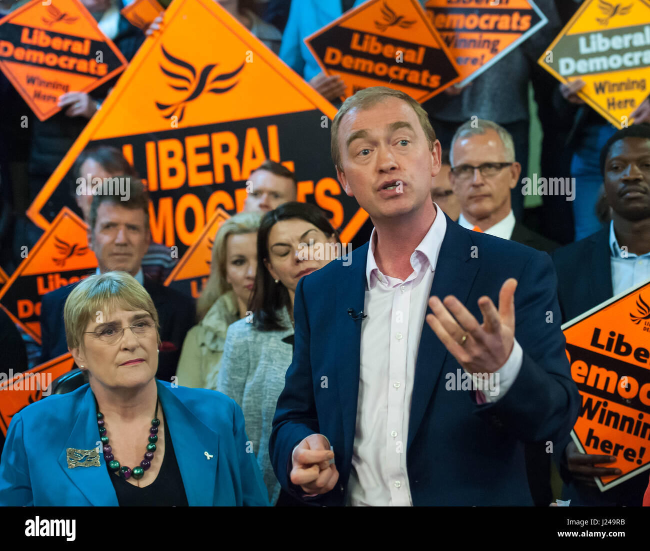 Leader of the liberal democrats hi-res stock photography and images - Alamy