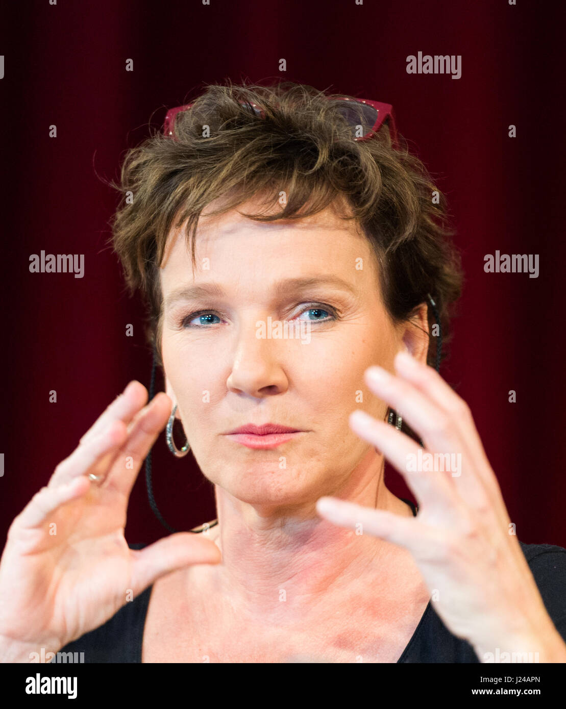 Hamburg, Germany. 21st Apr, 2017. The director of the Hamburg Playhouse ...