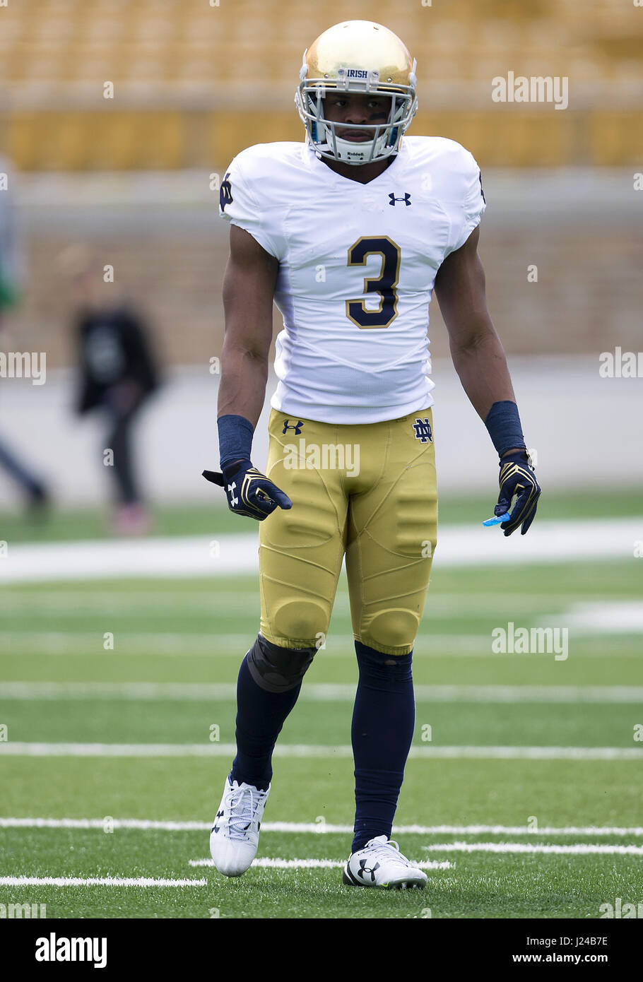 South Bend, Indiana, USA. 22nd Apr, 2017. Notre Dame wide receiver C.J ...
