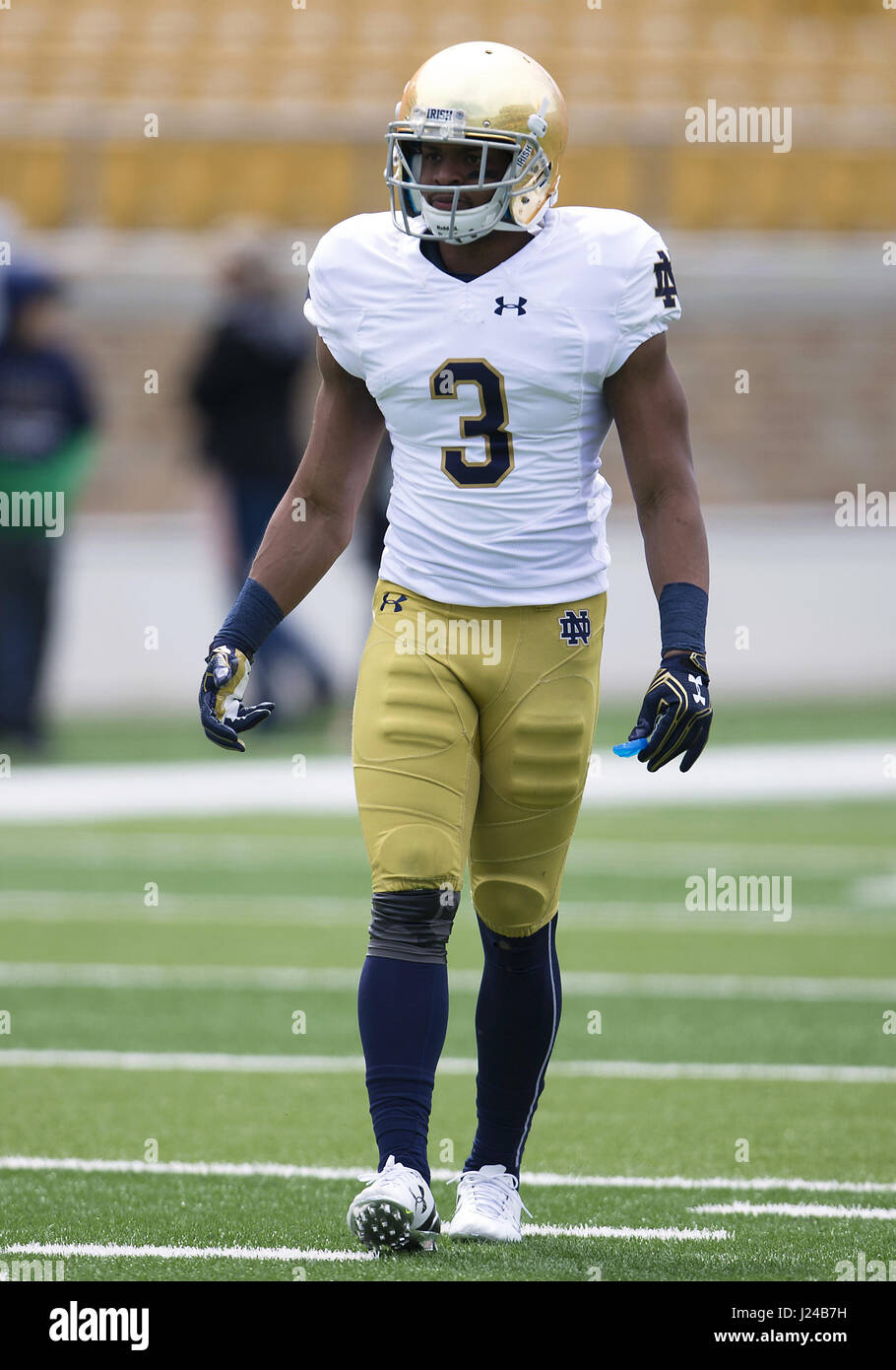 South Bend, Indiana, USA. 22nd Apr, 2017. Notre Dame wide receiver C.J ...