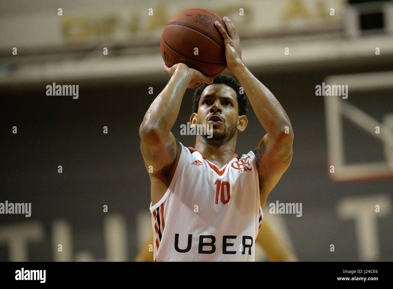 Rio De Janeiro, Brazil. 24th Apr, 2017. Ramon during Flamengo x Pines ...