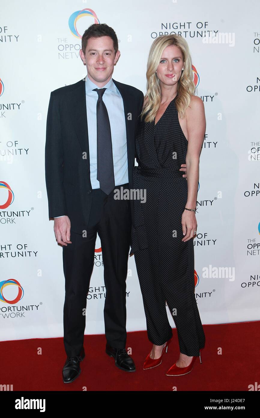 New York, NY, USA. 24th Apr, 2017. Nicky Hilton Rothschild and James ...