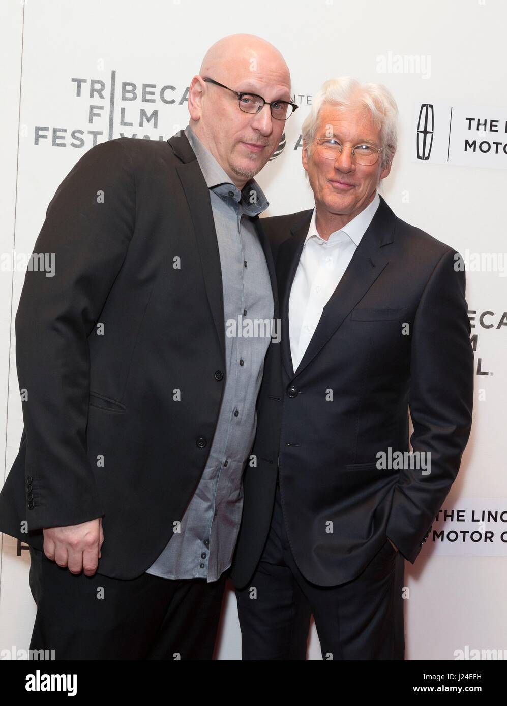 New York, NY, USA. 24th Apr, 2017. Oren Moverman, Richard Gere at ...
