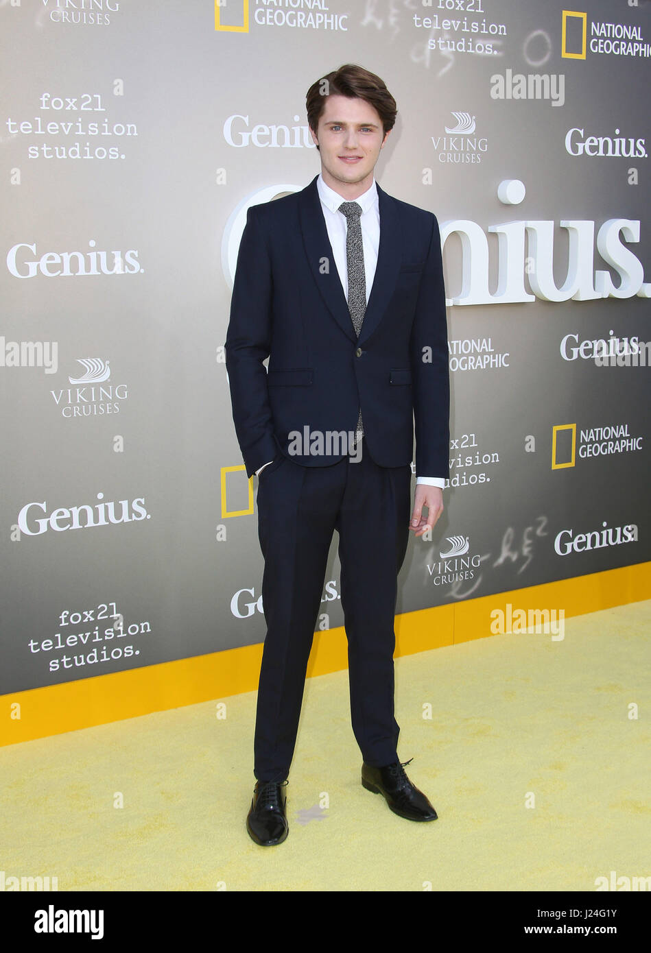 Westwood, Ca. 24th Apr, 2017. Eugene Simon, At National Geographic's ...