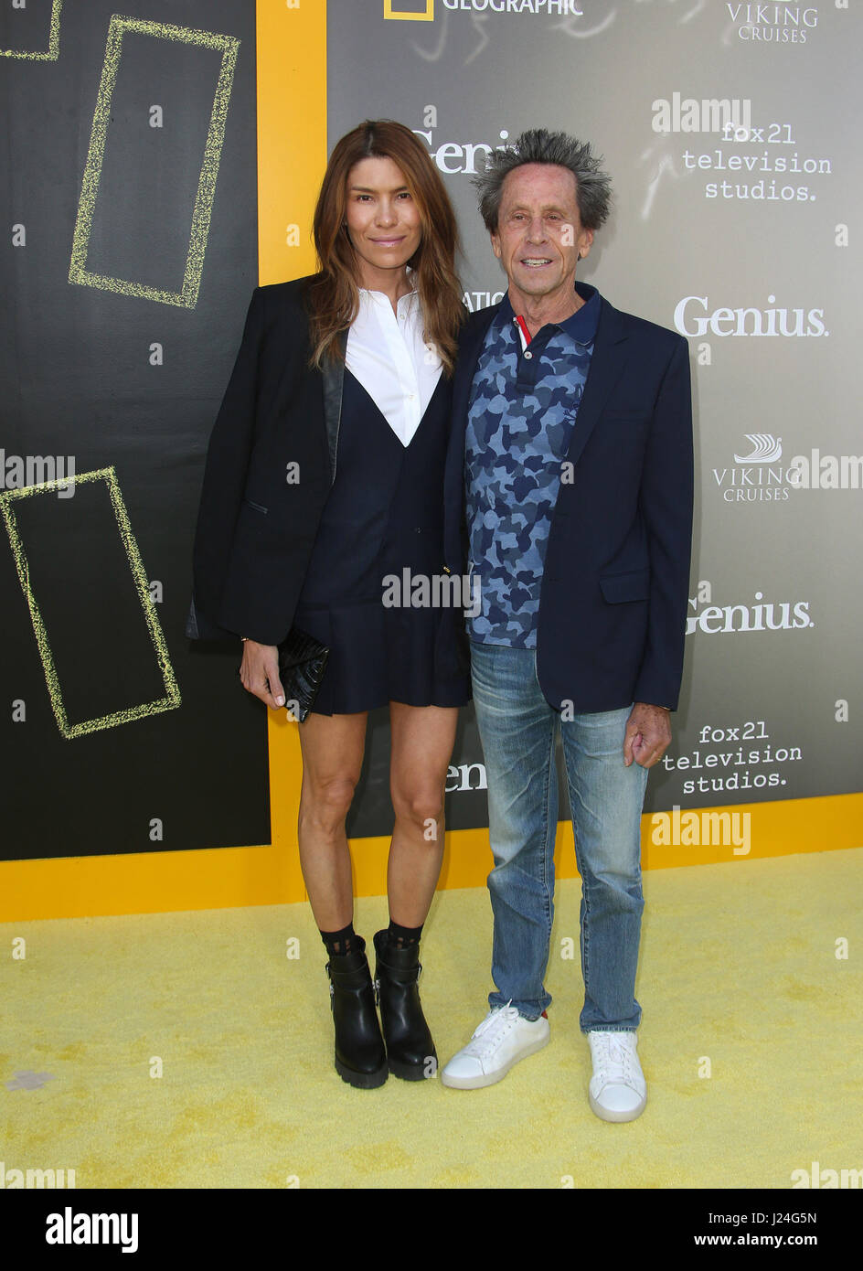 Westwood, Ca. 24th Apr, 2017. Brian Grazer, Veronica Smiley, At ...