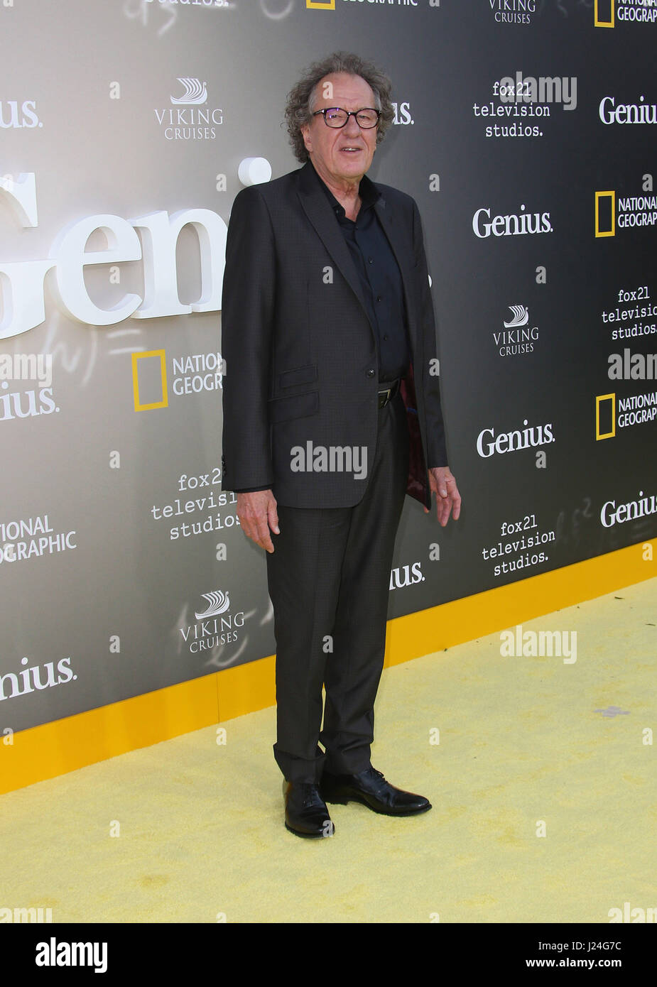Westwood, Ca. 24th Apr, 2017. Geoffrey Rush, At National Geographic's ...
