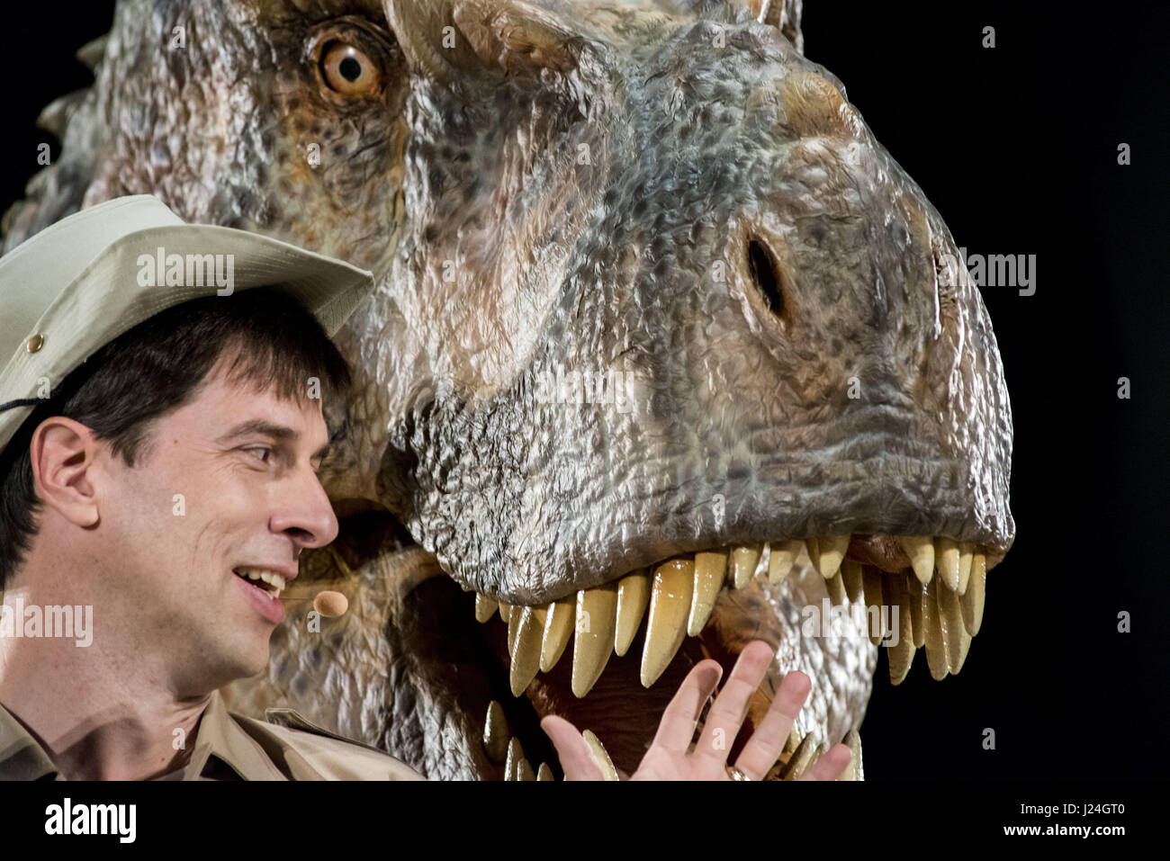 Tokyo, Tokyo, Japan. 25th Apr, 2017. The Dino-Safari exhibition ...