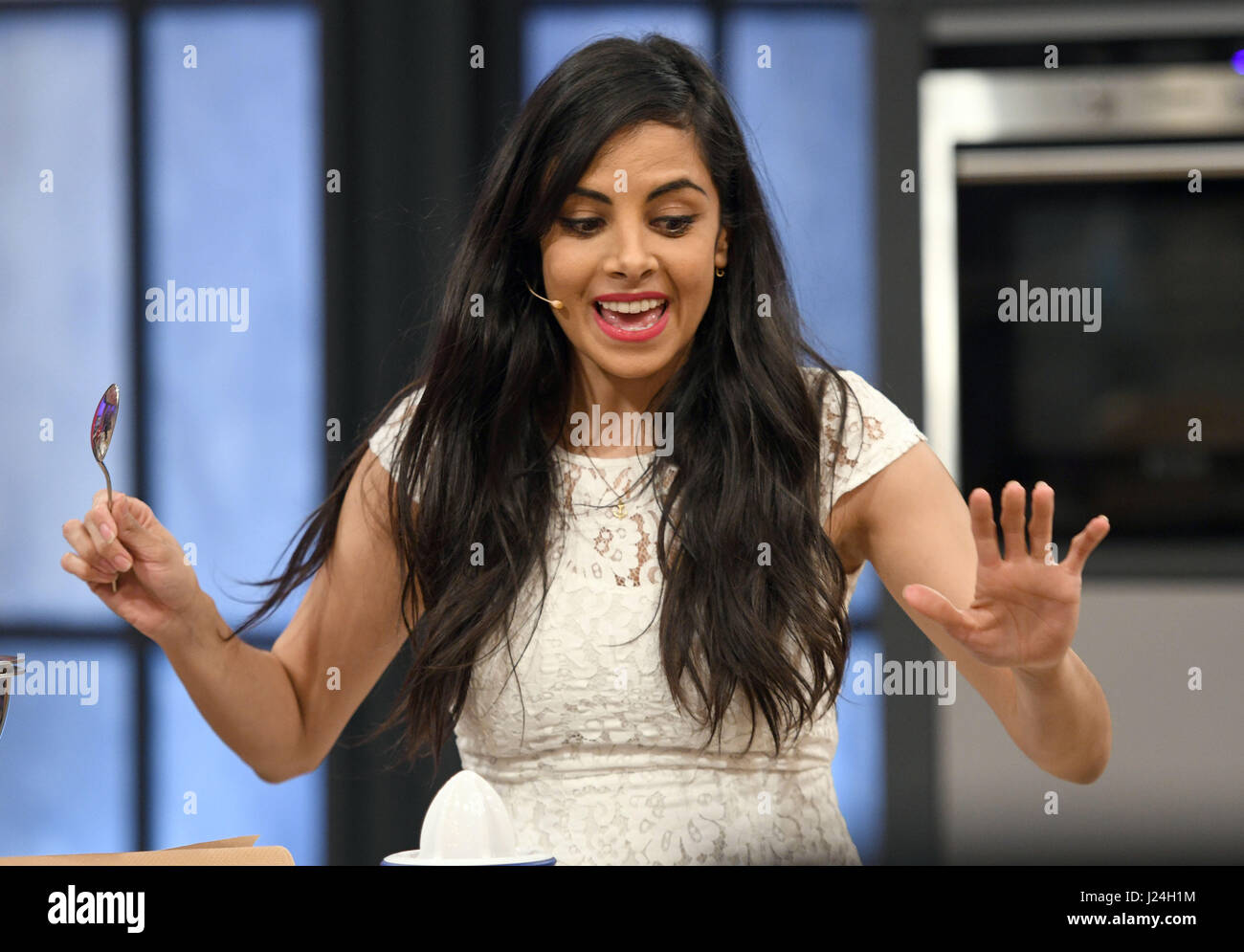 Cologne, Germany. 26th Mar, 2017. TV host Collien Ulmen-Fernandes ...