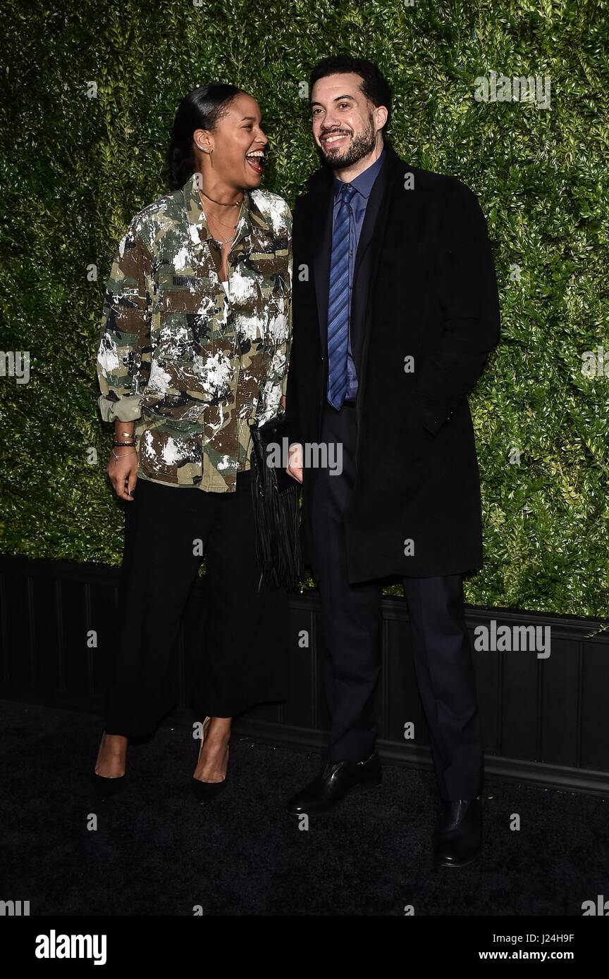 Joy Bryant, Ezra Edelman at arrivals for Chanel 12th Annual Tribeca ...