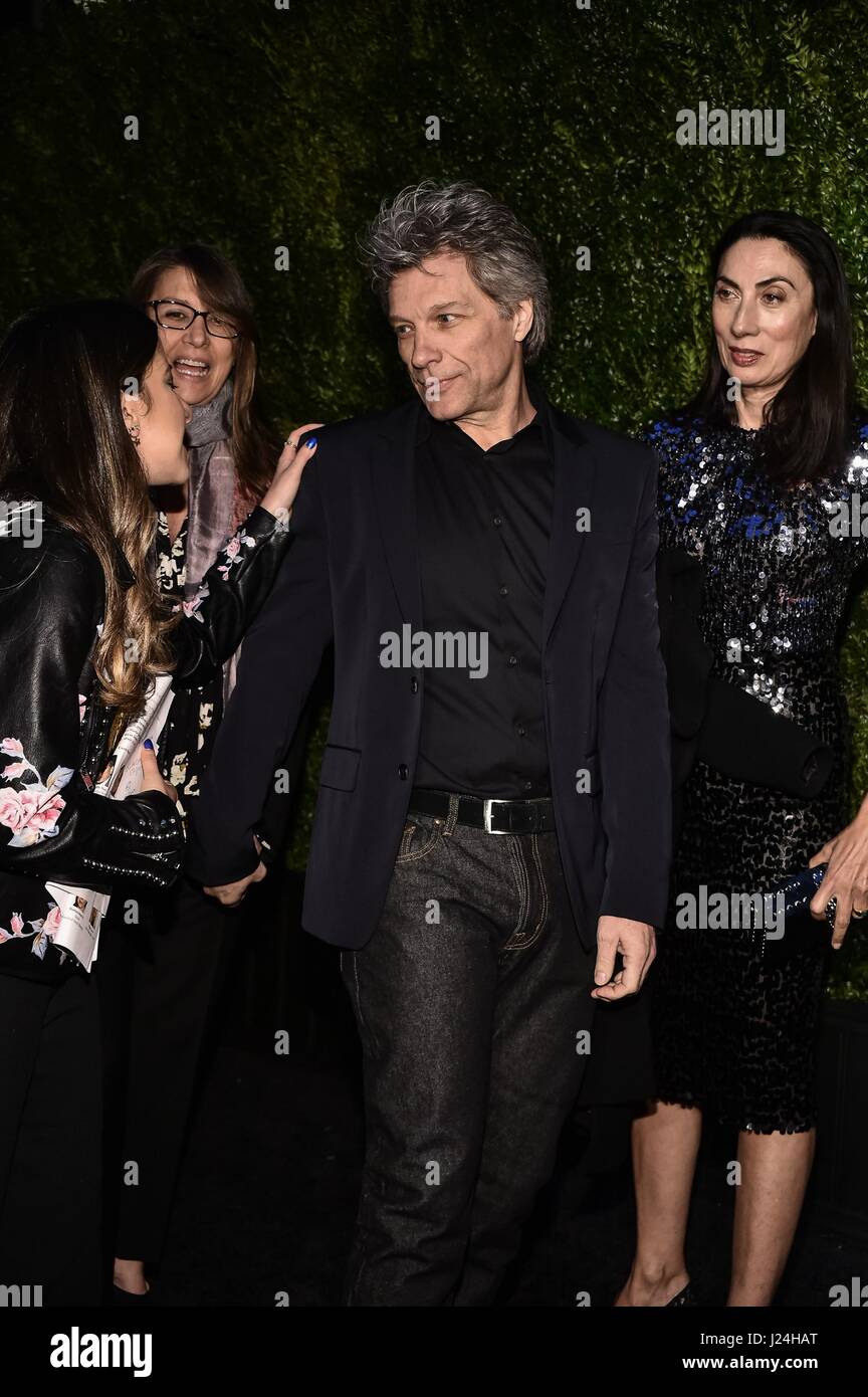 New York, NY, USA. 24th Apr, 2017. Jon Bon Jovi at arrivals for Chanel ...