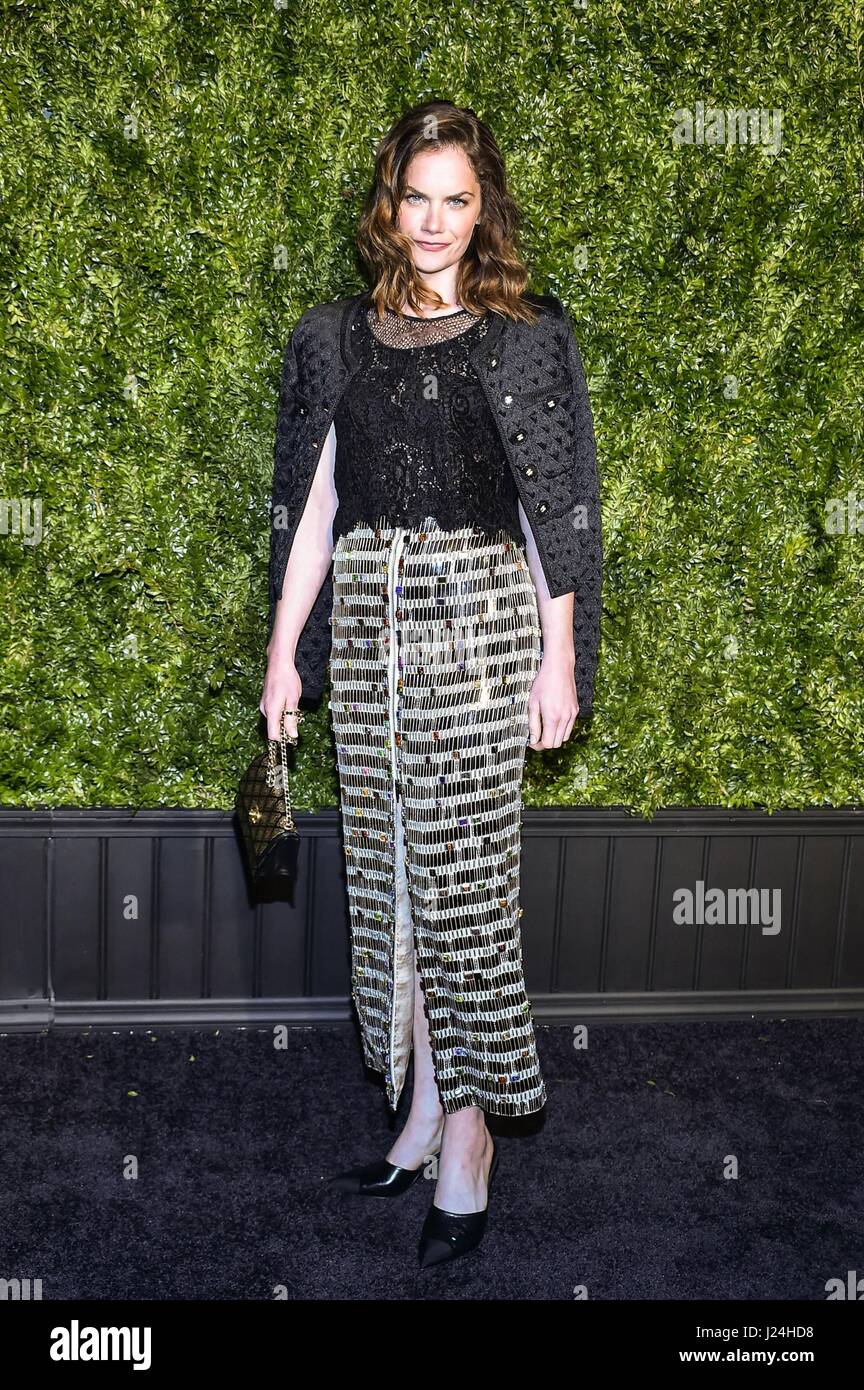 New York, NY, USA. 24th Apr, 2017. Ruth Wilson at arrivals for Chanel ...