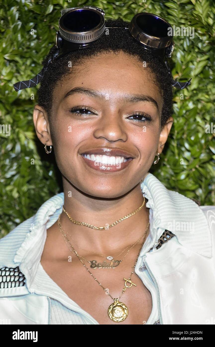 New York, NY, USA. 24th Apr, 2017. Selah Marley at arrivals for Chanel ...