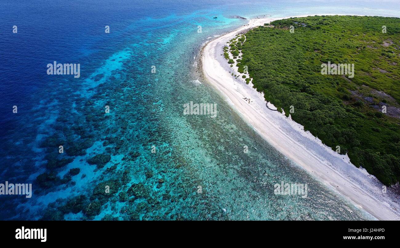 Sansha. 23rd Apr, 2017. The Ganquan Island of Xisha Yongle Islands is ...