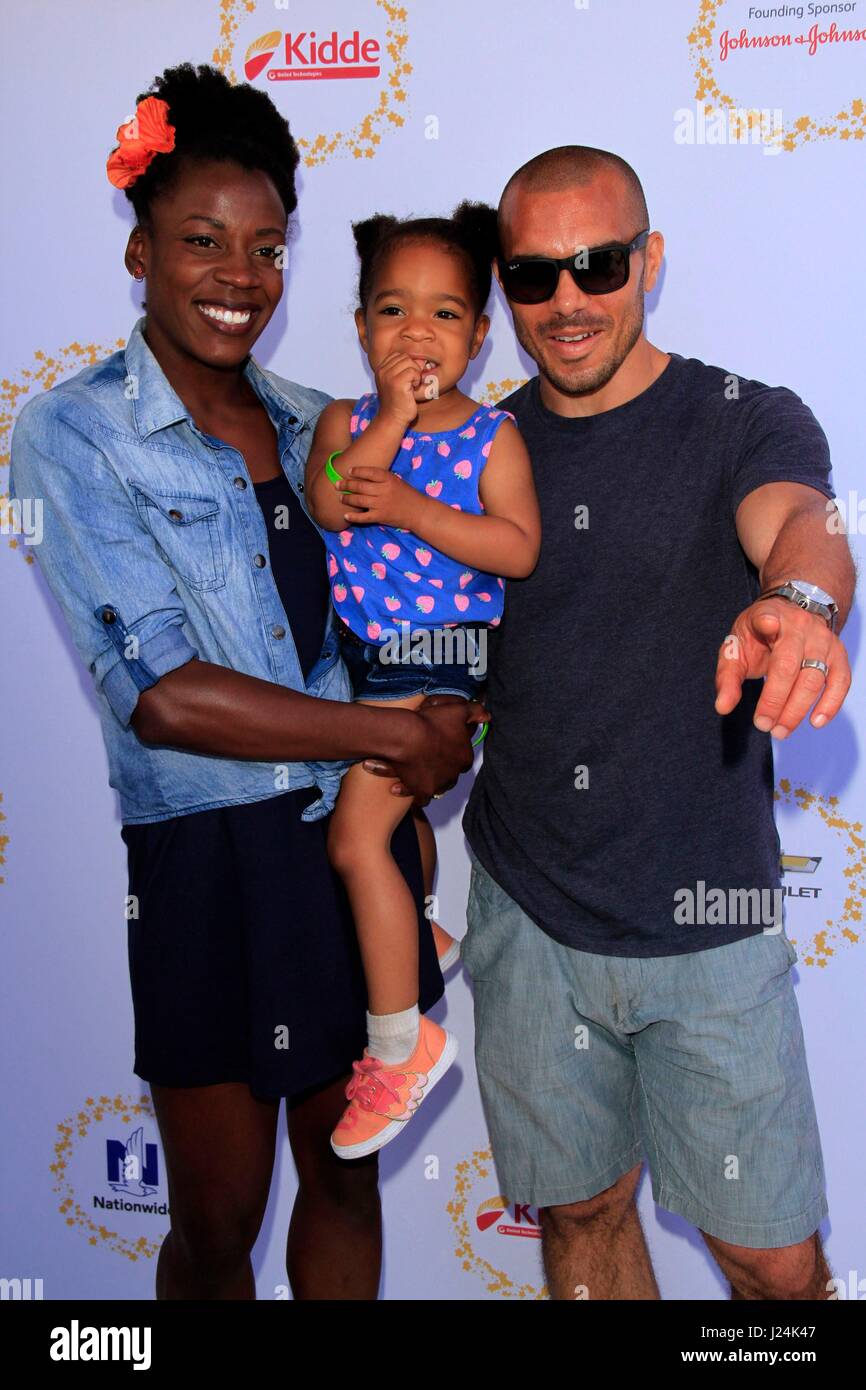 Culver City, CA. 23rd Apr, 2017. Alysia Montano, Linnea Montano, Louis ...