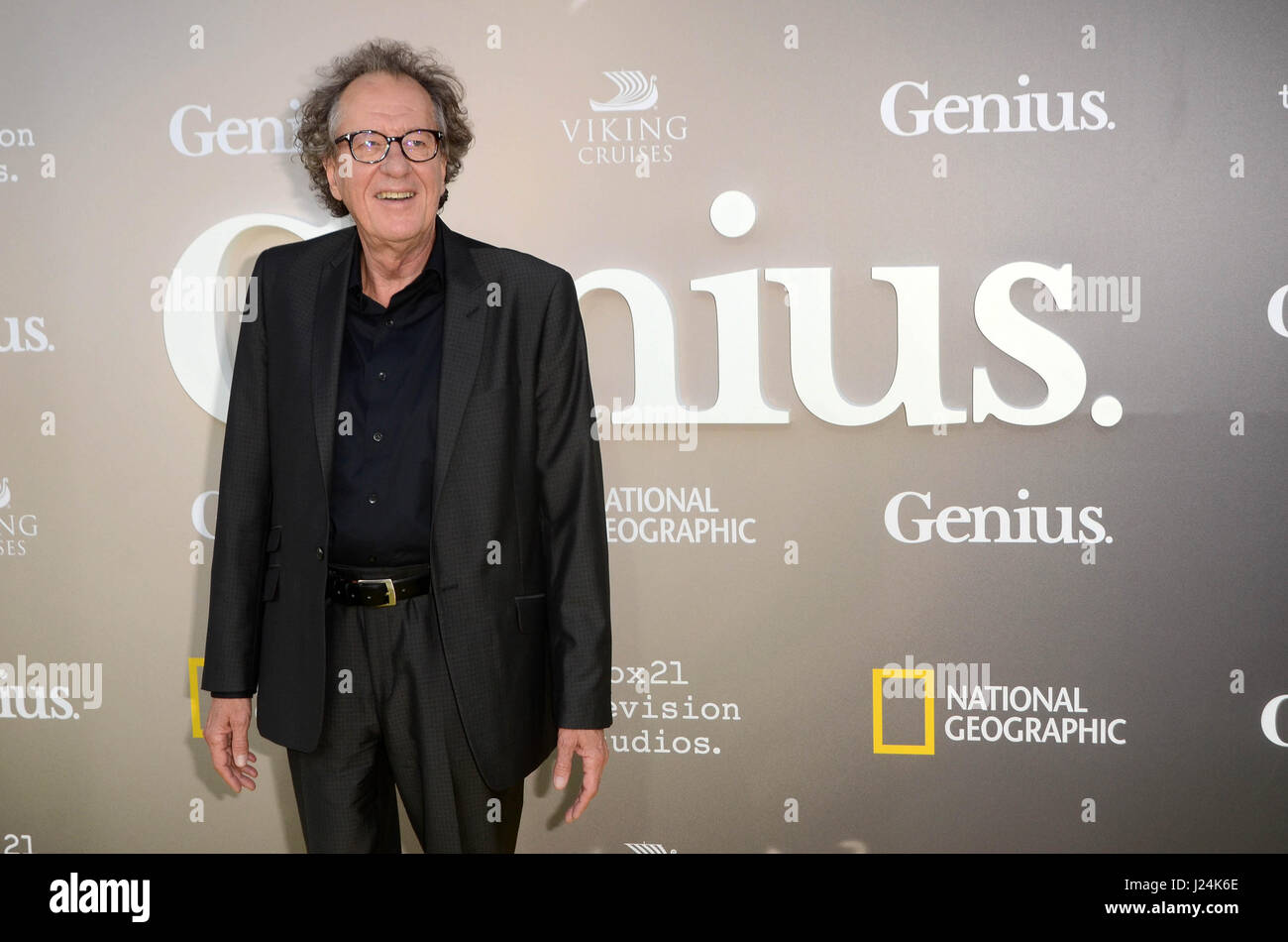 Westwood, California, USA. 24th Apr, 2017. Geoffrey Rush at National ...